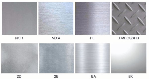 Phân biệt các loại bề mặt inox trên thị trường hiện nay
